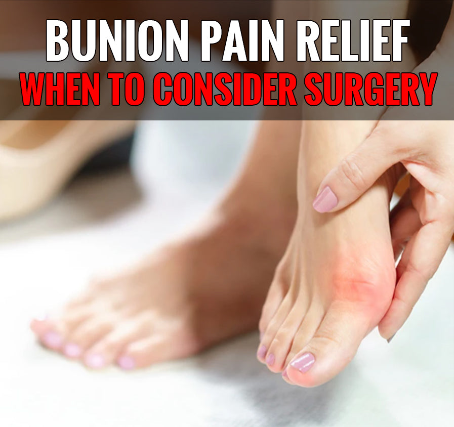 Bunion Pain Relief & When to Consider Surgery | BLITZU