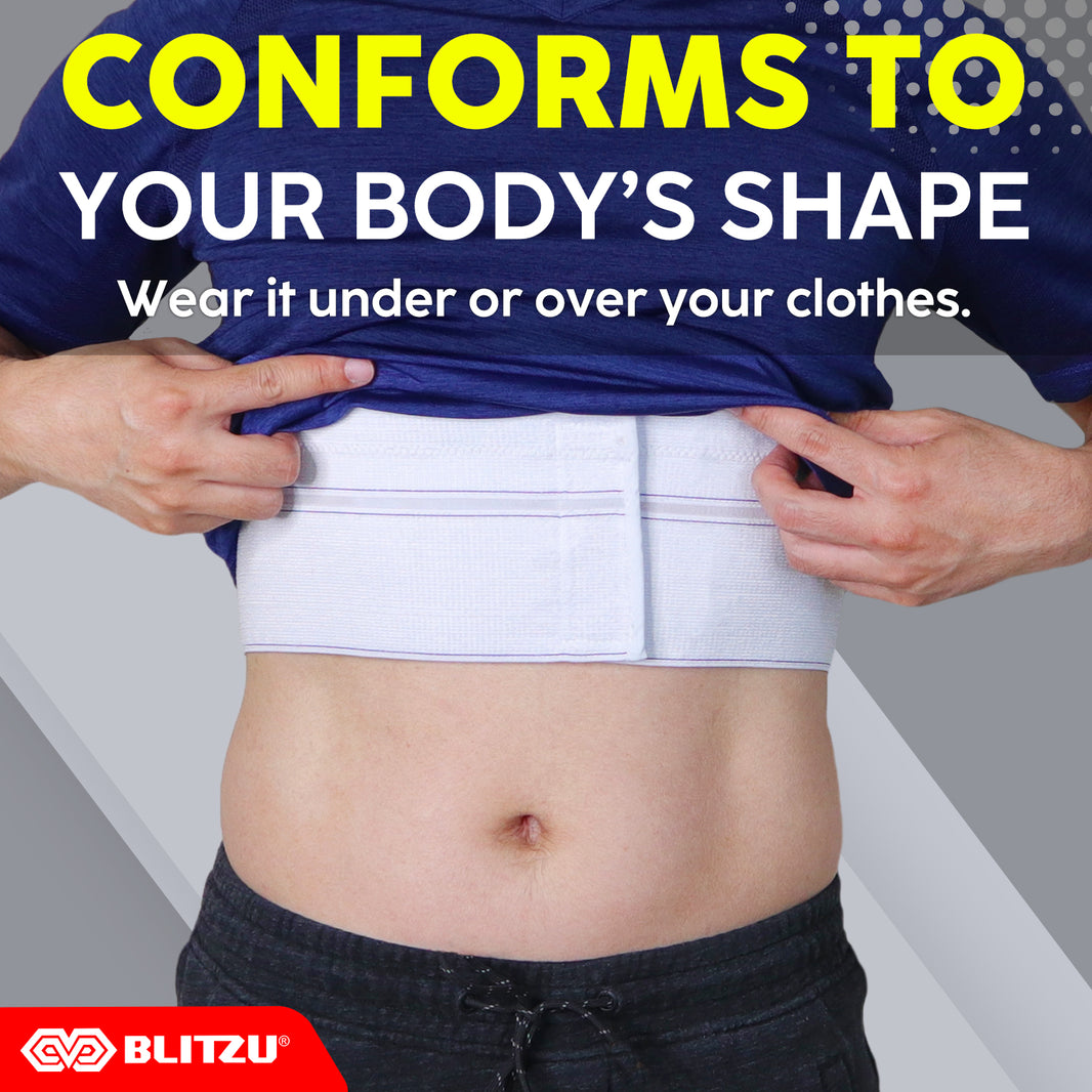 Broken Rib Brace, Rib Injury Chest Wrap Belt – BLITZU